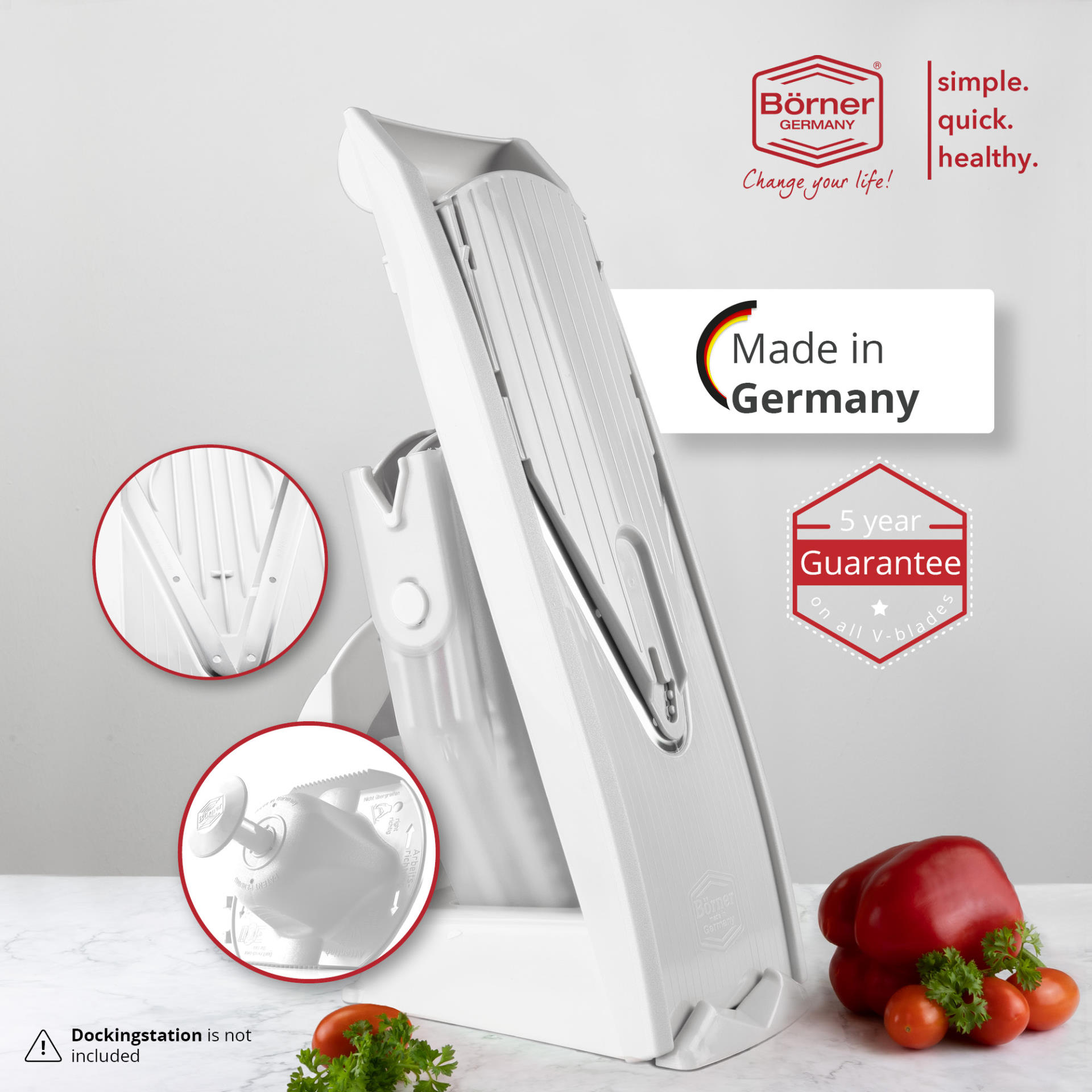 Μαντολίνο Κουζίνας V1 Basic - Borner GR