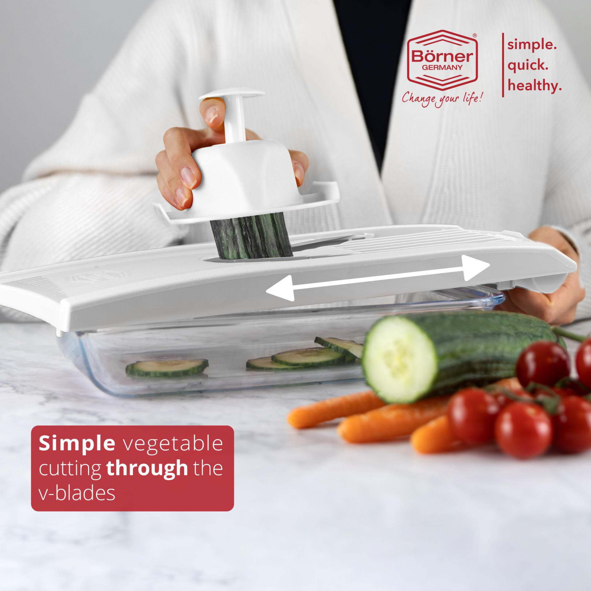 Μαντολίνο Κουζίνας V1 Basic - Borner GR