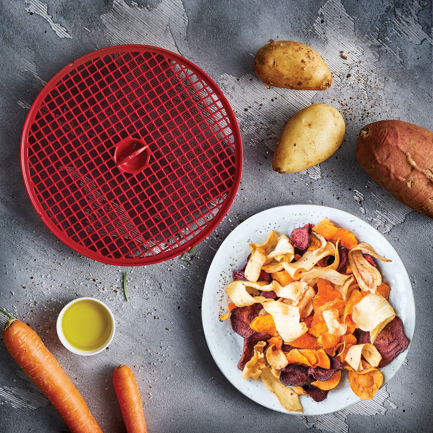 Σπιτικά Πατατάκια στον φούρνο μικροκυμάτων - Borner GR