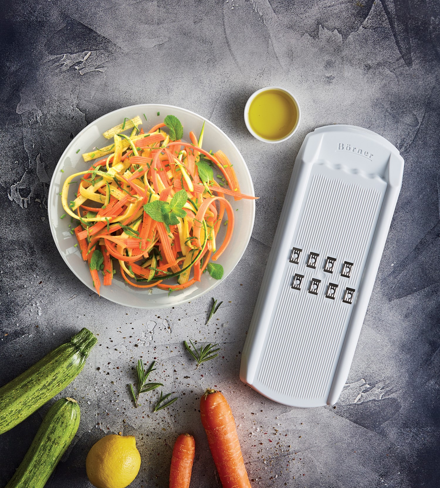 Κόφτης Λαχανικών Curly ριγέ-κοτλέ - Borner GR