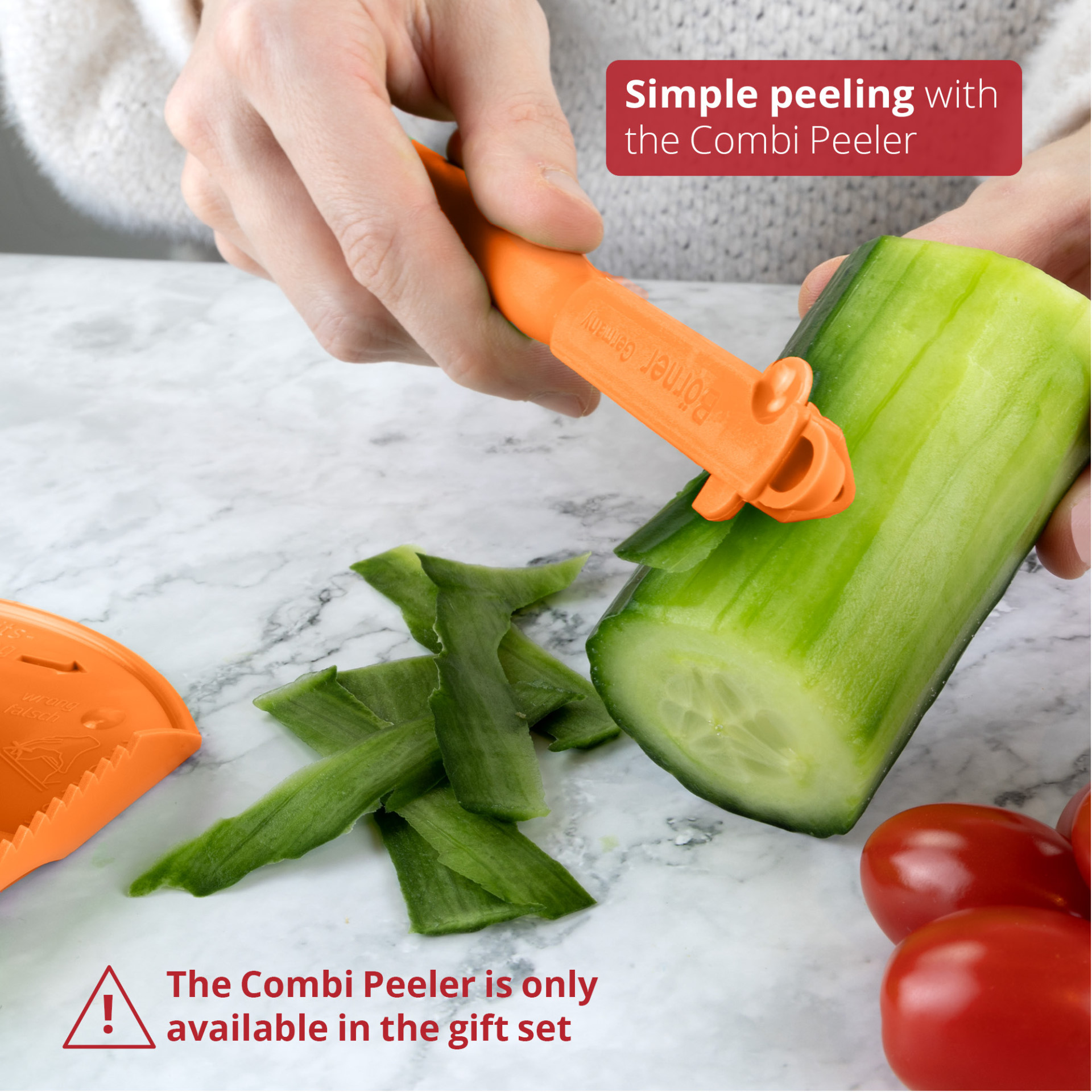 Κόφτης λαχανικών για λωρίδες ζουλιέν, Roko - Borner GR