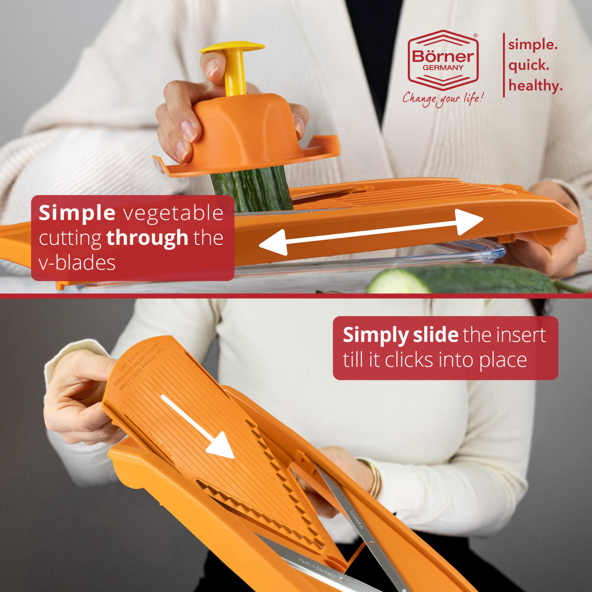Μαντολίνο Κουζίνας Borner V1