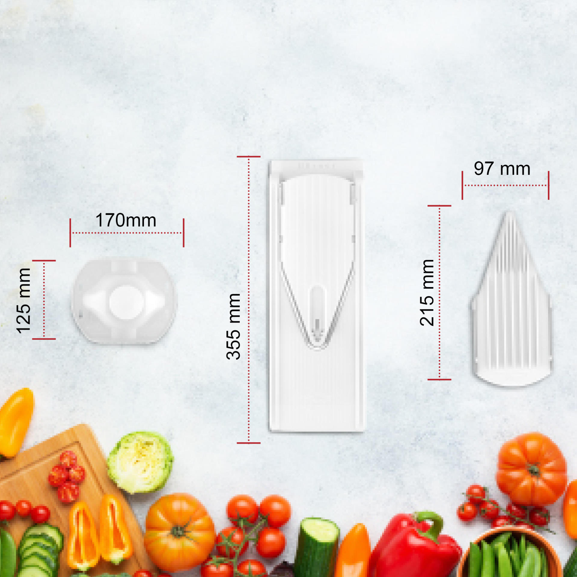 Μαντολίνο Κουζίνας V3 Basic - Borner GR