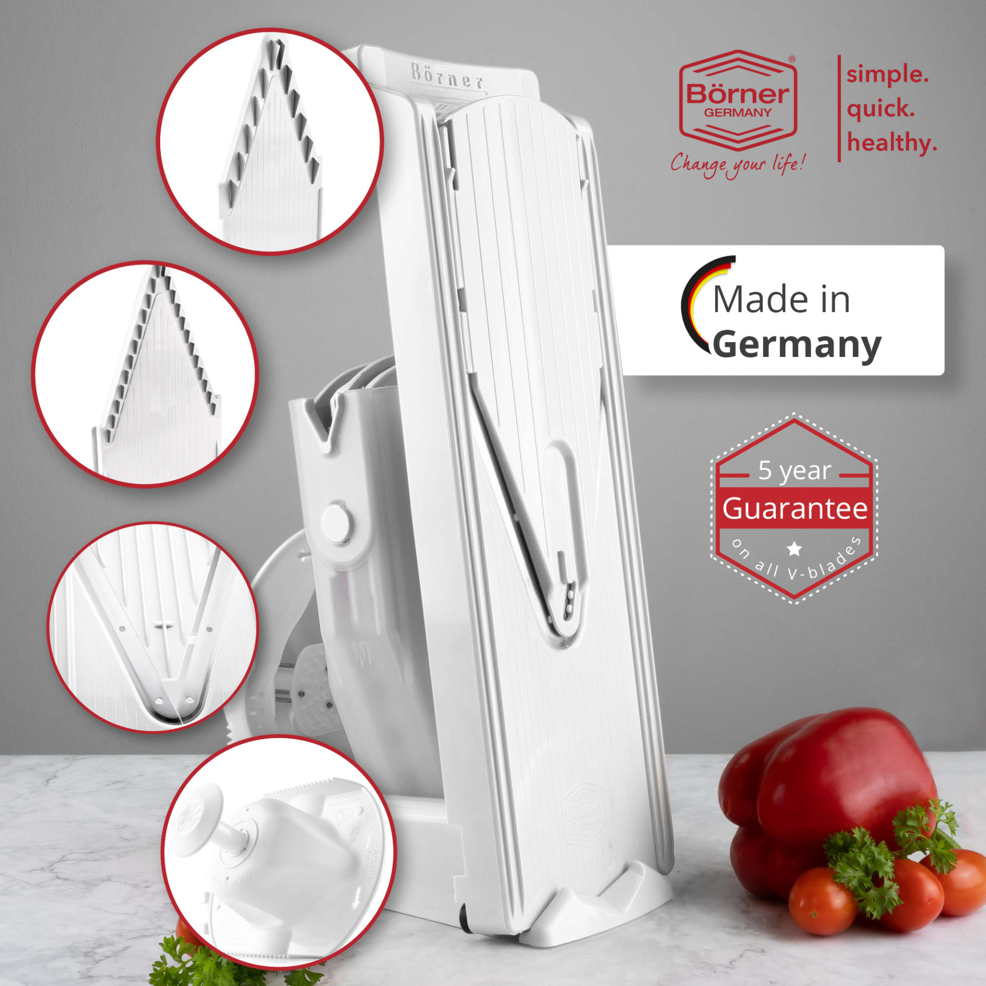 Μαντολίνο Κουζίνας V3 pro - Borner GR