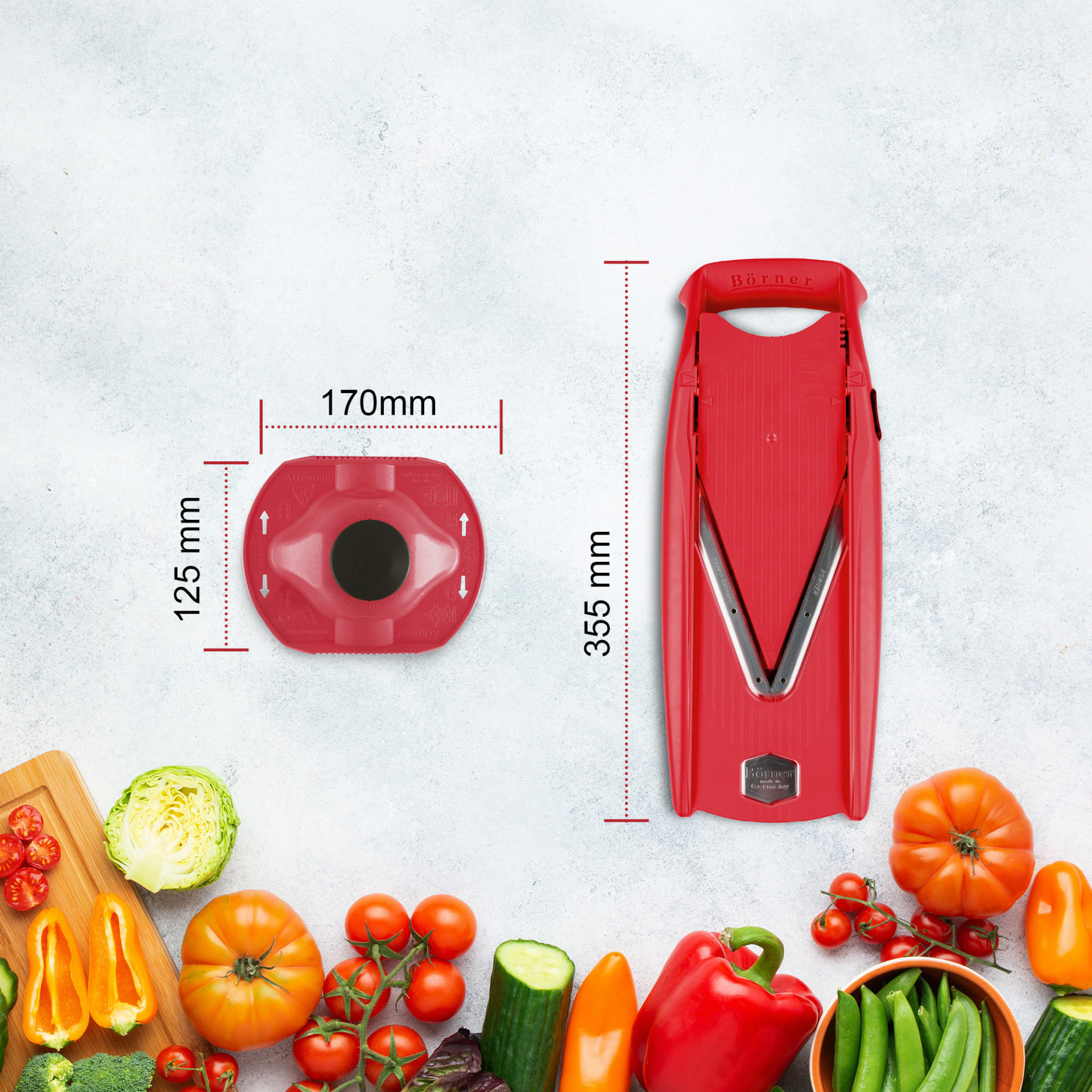 Μαντολίνο Κουζίνας V5 Basic - Borner GR