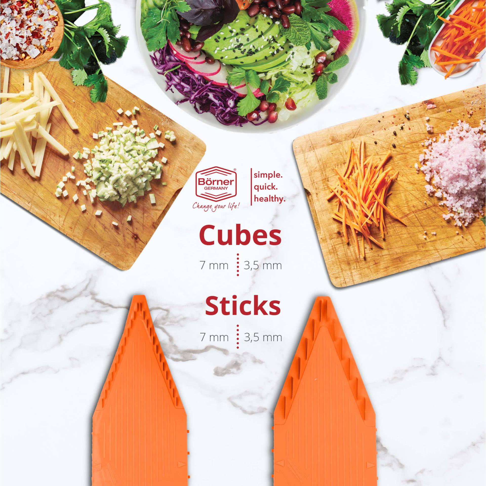 Μαντολίνο Κουζίνας V5 Pro - Borner GR