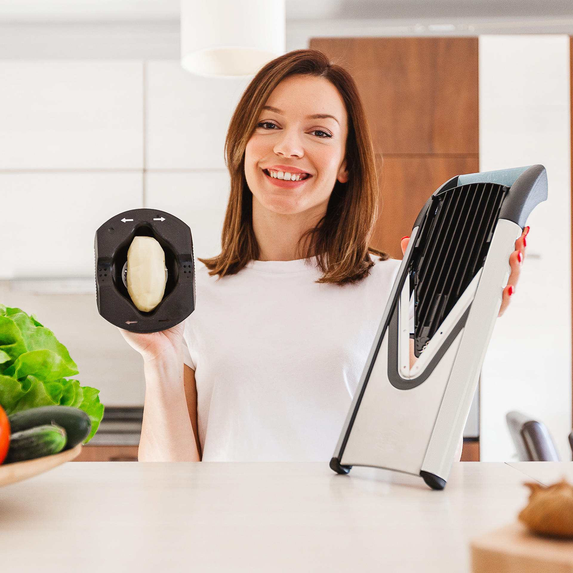 Μαντολίνο Κουζίνας V6 Starter από ανοξείδωτο ατσάλι - Borner GR